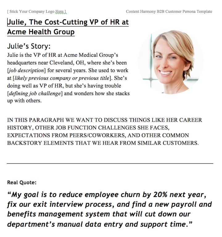 Top 15 persona tools & templates