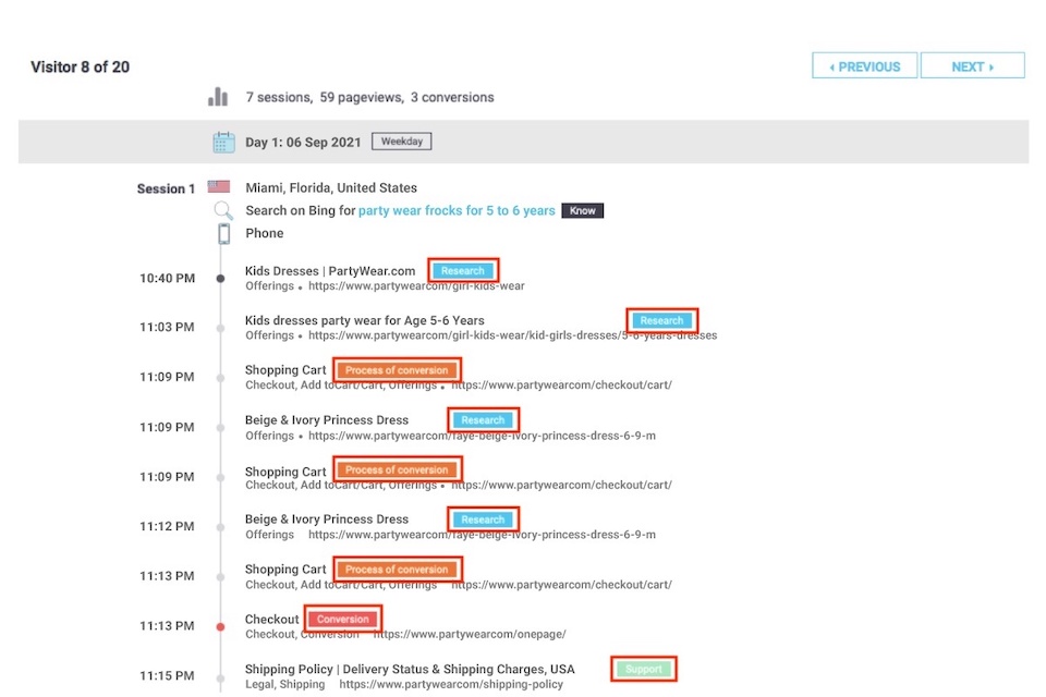 Customer Journeys Persona By Delve Ai
